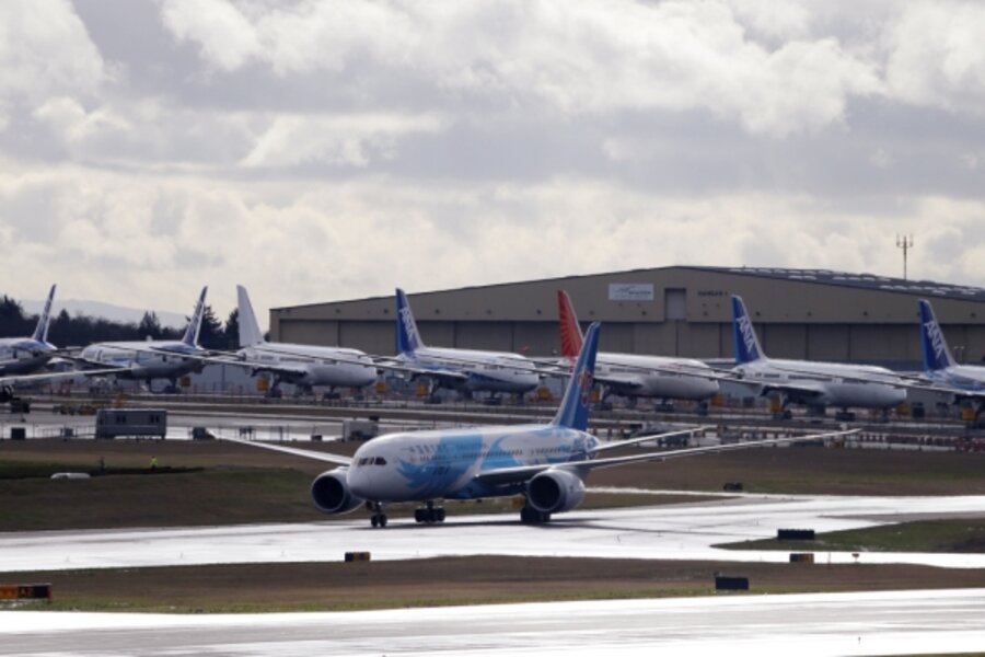 787 completes first test flight since grounding - CSMonitor.com