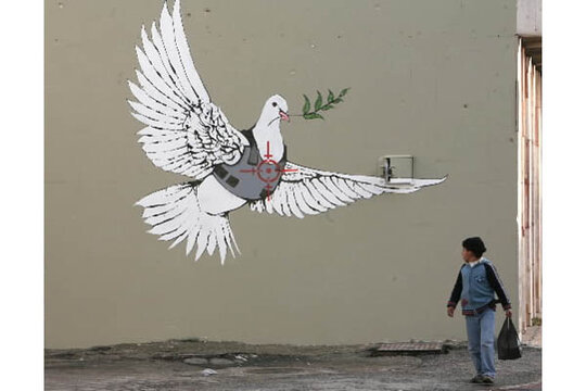 Banksy: 7 stories from 'The Man Behind the Wall' - Santa's Ghetto ...