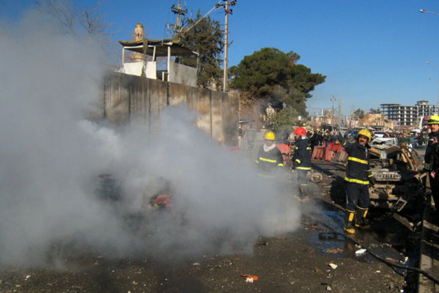 Suicide bombing rocks oil-rich Iraqi city - CSMonitor.com