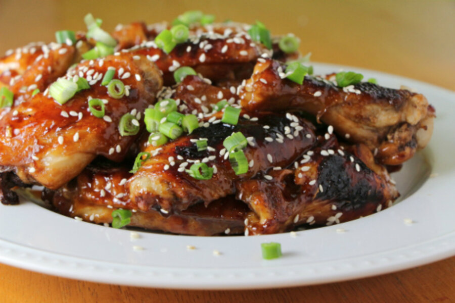 Super Bowl recipe: Baked Asian sticky wings - CSMonitor.com