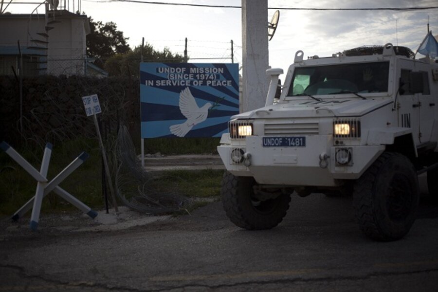 Jordan Iraq And Syria Border Dmz
