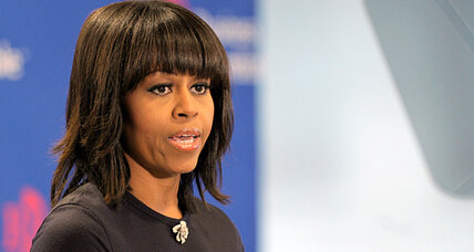 Michelle Obama on the cover of Vogue - CSMonitor.com