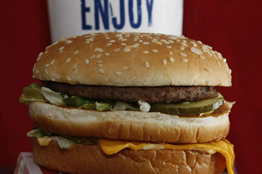 Monster Mac (McDonald's) - CSMonitor.com