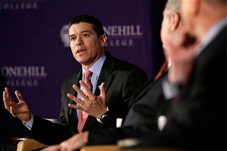 Massachusetts Senate hopefuls spar in first debate - CSMonitor.com