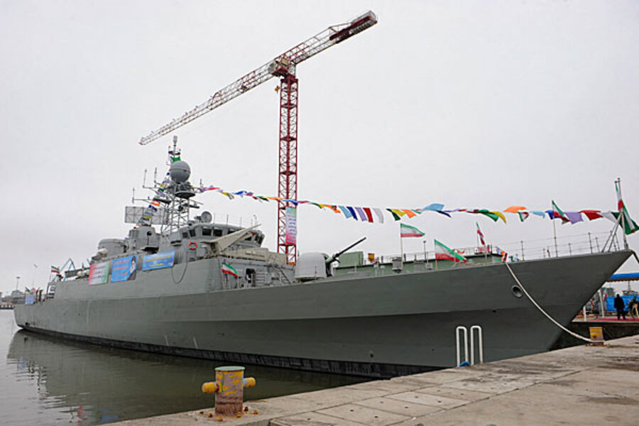 Iran launches destroyer, a made-in-Iran guided-missile ship - CSMonitor.com