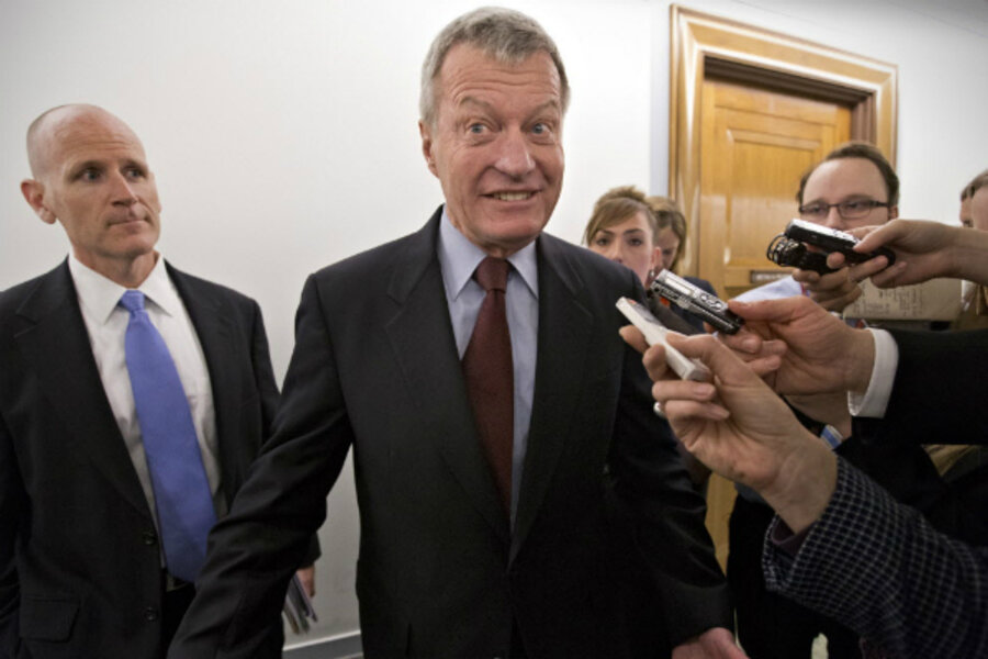 Veteran dealmaker Max Baucus announces Senate retirement - CSMonitor.com