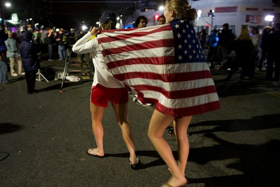 Captured Jubilation And Relief Swell Boston After Bomb Suspect