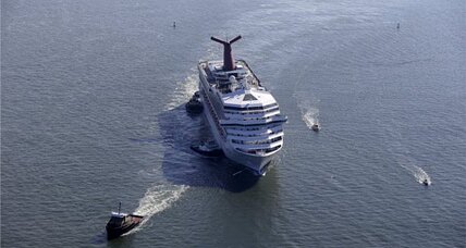 Carnival Splendor fire: Crippled ship nears San Diego - CSMonitor.com