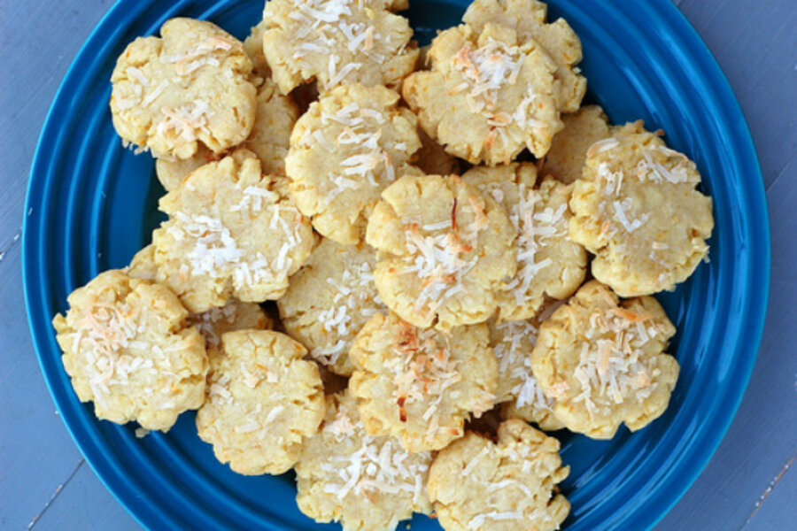 Meatless Monday: Vegan mandarin coconut cookies - CSMonitor.com