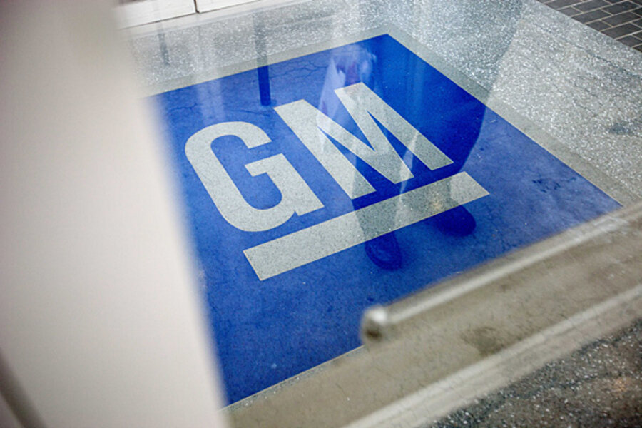 General Motors signs call for climate change action - CSMonitor.com