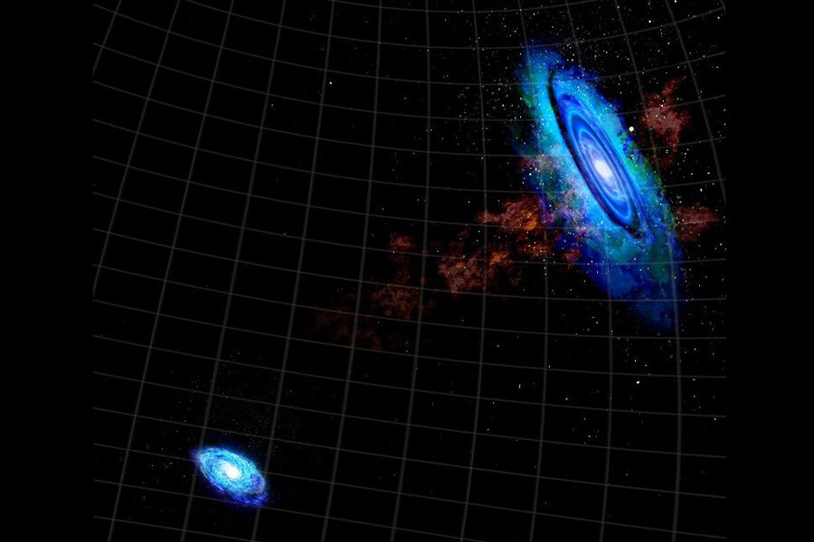 Colossal hydrogen bridge between galaxies could be fuel line for new ...