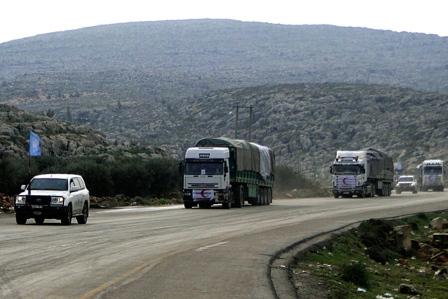 In Syria, terrorist designation means more go hungry - CSMonitor.com