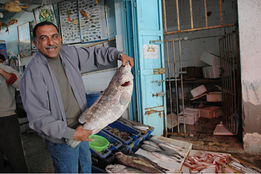 Gazans struggle to reel in a livelihood - CSMonitor.com