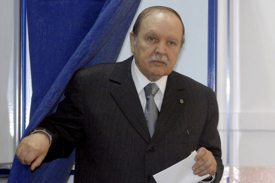 With Algeria's president ill, country prepares for new era - CSMonitor.com