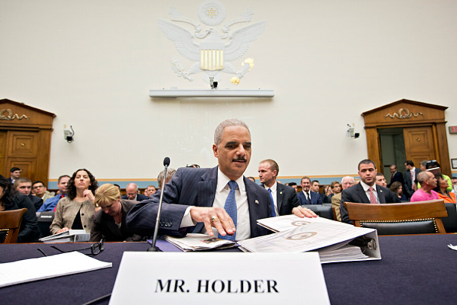 Might Obama fire Attorney General Eric Holder? - CSMonitor.com