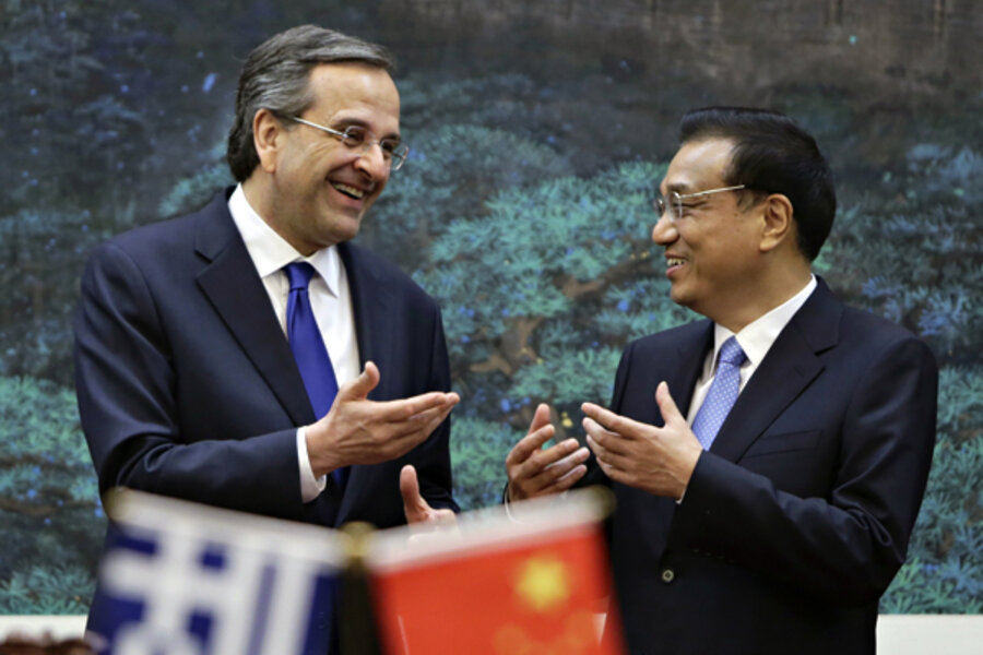 Greek PM invites China to 'join Greece's success story' - CSMonitor.com