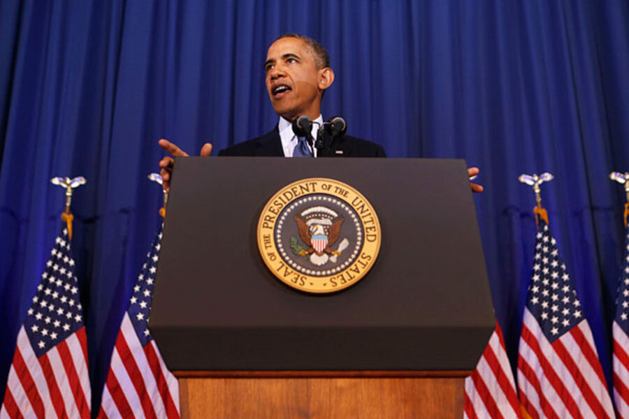 Obama retools terror war, saying America is 'at a crossroads ...