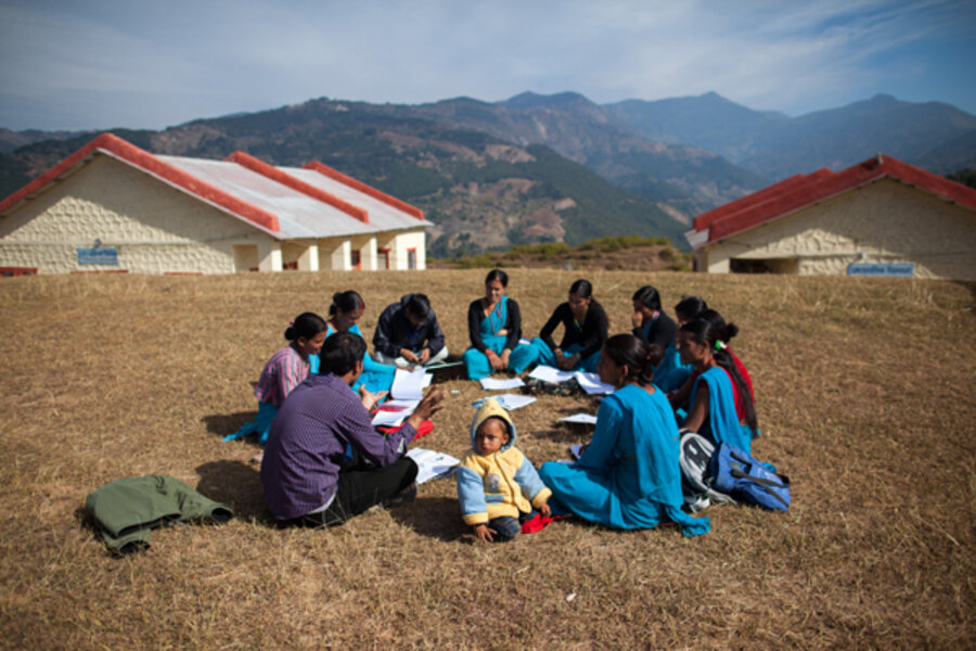 American NGO tries for transparency in rural Nepal work - CSMonitor.com