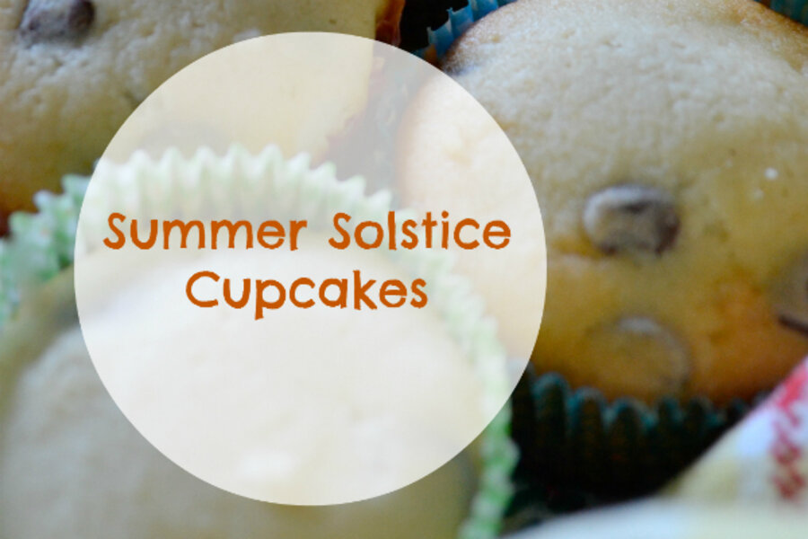 The Summer Solstice is tomorrow. Celebrate with these themed cupcakes ...