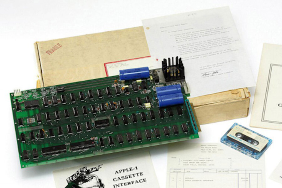 Want an original 1976 Apple-1 computer? It'll cost you, a lot ...