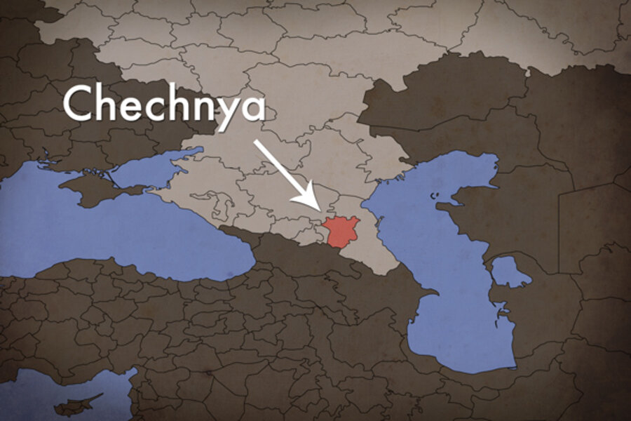 chechnya border - CSMonitor.com