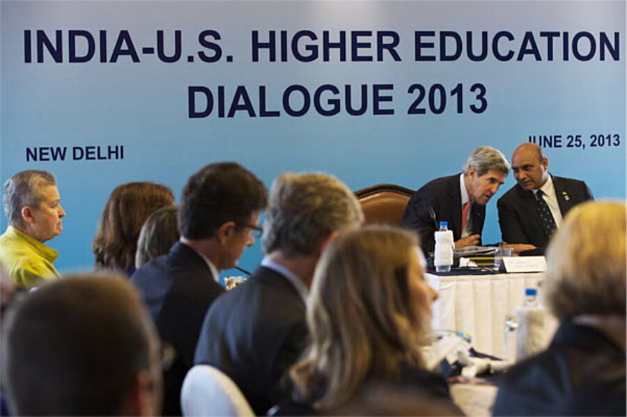 Kerry pledges US help for India's massive higher ed needs - CSMonitor.com