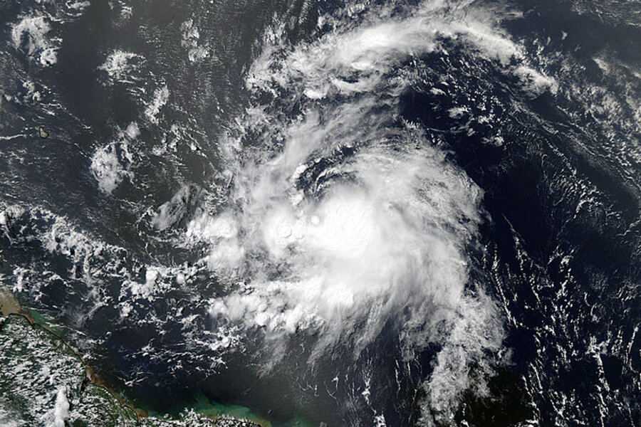 Tropical Storm Chantal heading to Lesser Antilles - CSMonitor.com