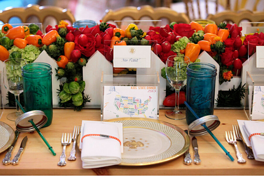 Michelle Obama hosts Kids' State Dinner: Better than the real thing ...