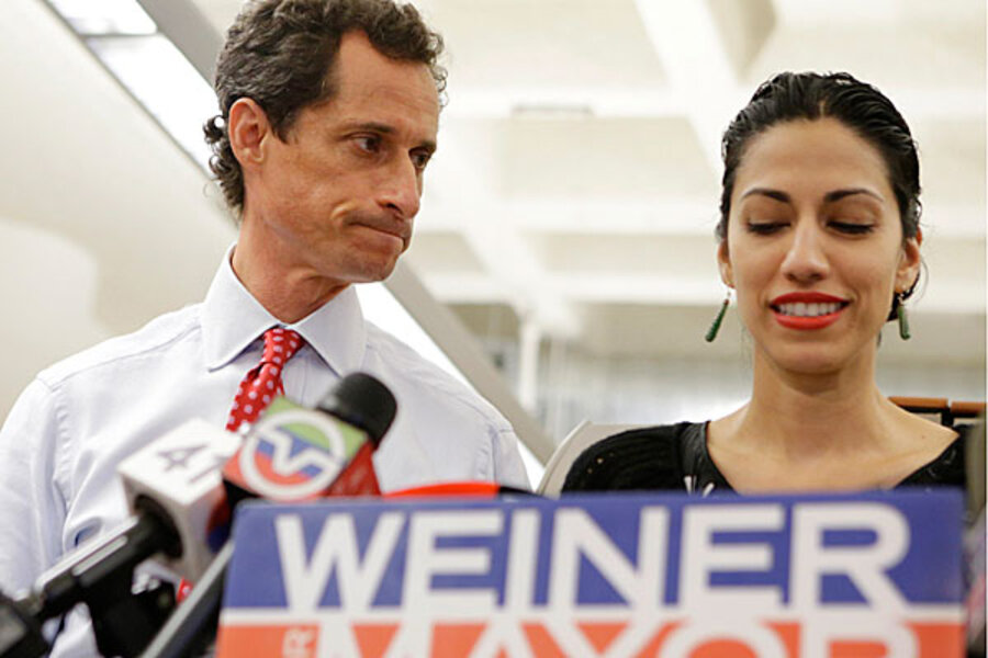 Anthony Weiner: Why his wife stands by him - CSMonitor.com