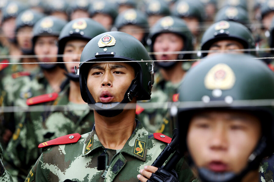 China's military muscle - CSMonitor.com