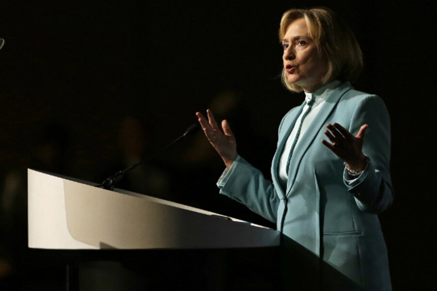 Hillary Clinton watch: What's behind Hillary's Big Issue speaking tour ...