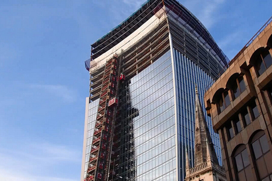 Skyscraper melting cars: How a London building is creating a flaming ...