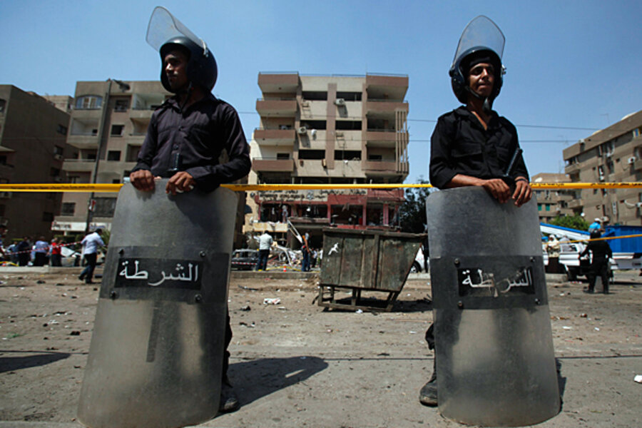 Egypt interior minister: Today's bombing is start of insurgency ...
