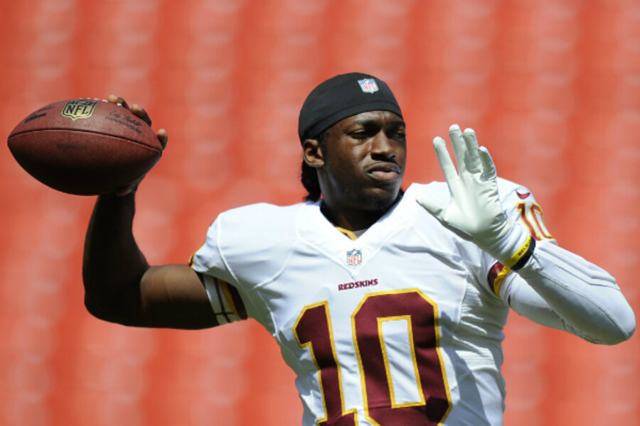 RG3: superstar QB - CSMonitor.com