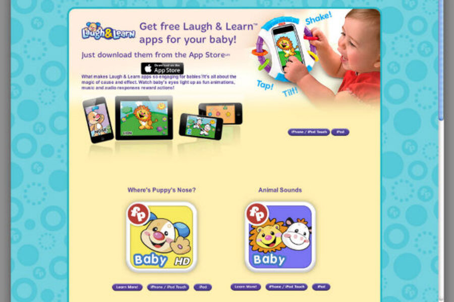 Bashing of 'baby apps' misses the point; context is everything ...