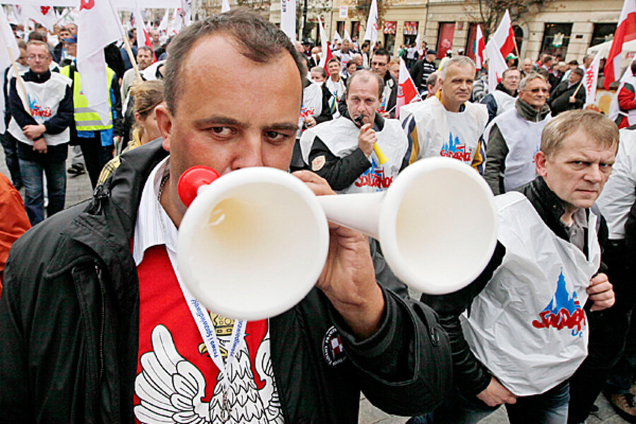 Poles march for wage increases as rest of Europe tries to hold on to ...