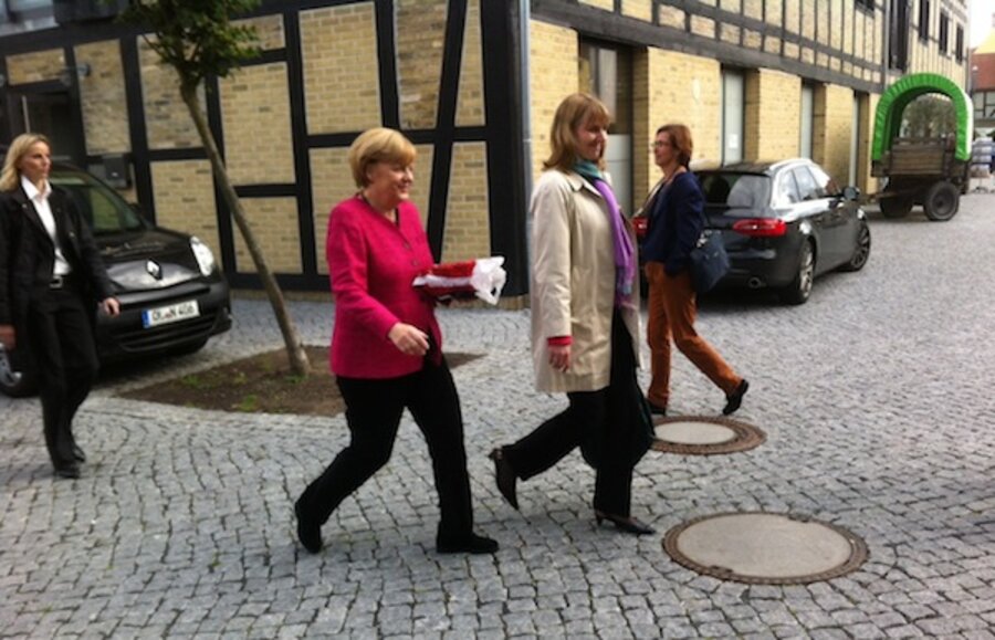 Merkel's constituents hold faith in 'Mummy' as Germany heads to polls ...