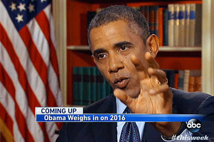 George Stephanopoulos: What did Obama tell him about Iran? - CSMonitor.com