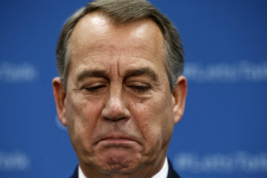 Why won't Obama talk with Speaker Boehner? - CSMonitor.com