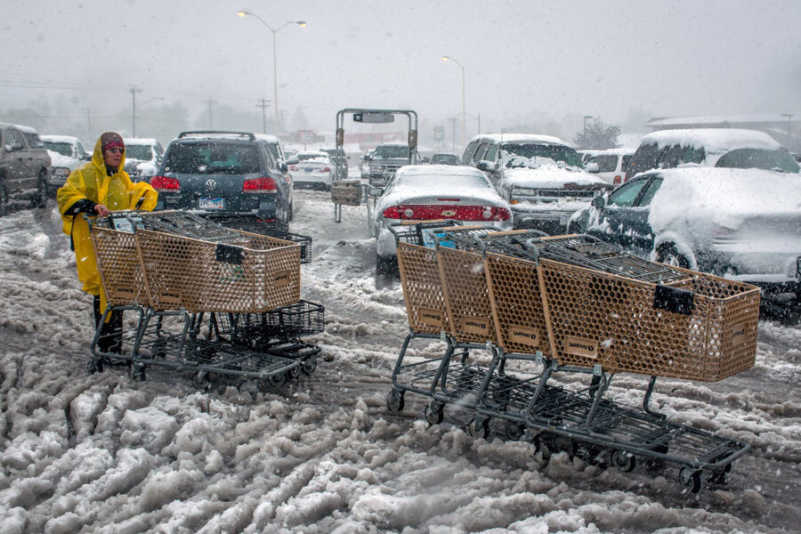 Fall snow storm, tornadoes wallop Plains - CSMonitor.com