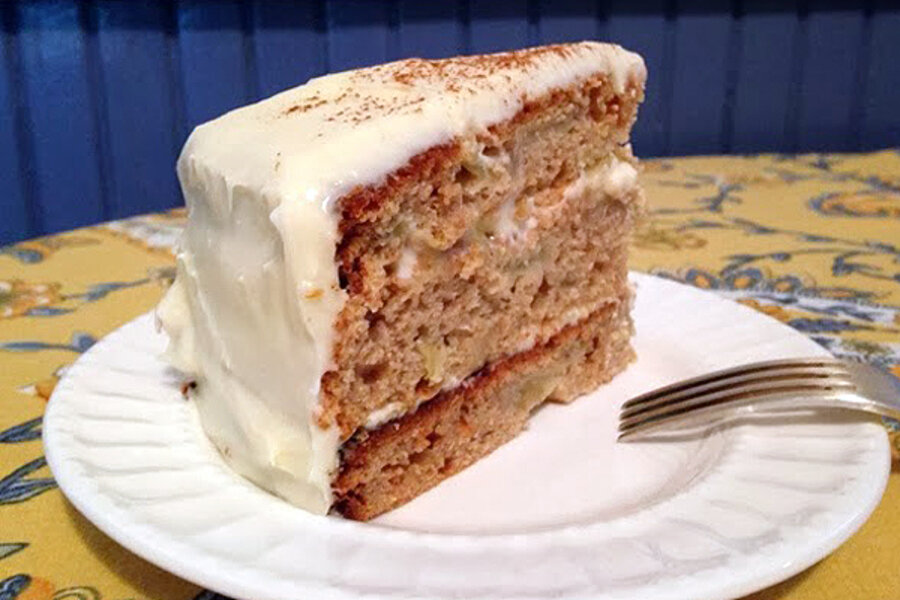Roasted apple layer cake - CSMonitor.com