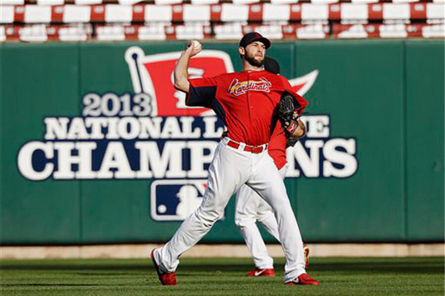 Cardinals' plane grounded, but spirits flying high with Wacha ...