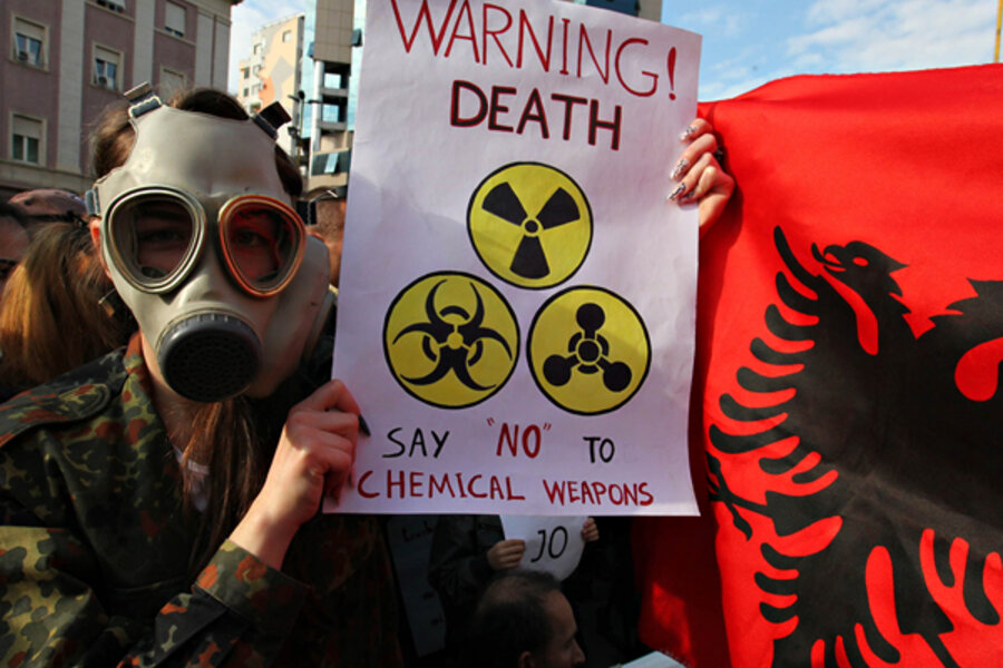 Why Albania's refusal to take Syria's WMDs is a sign of democracy ...