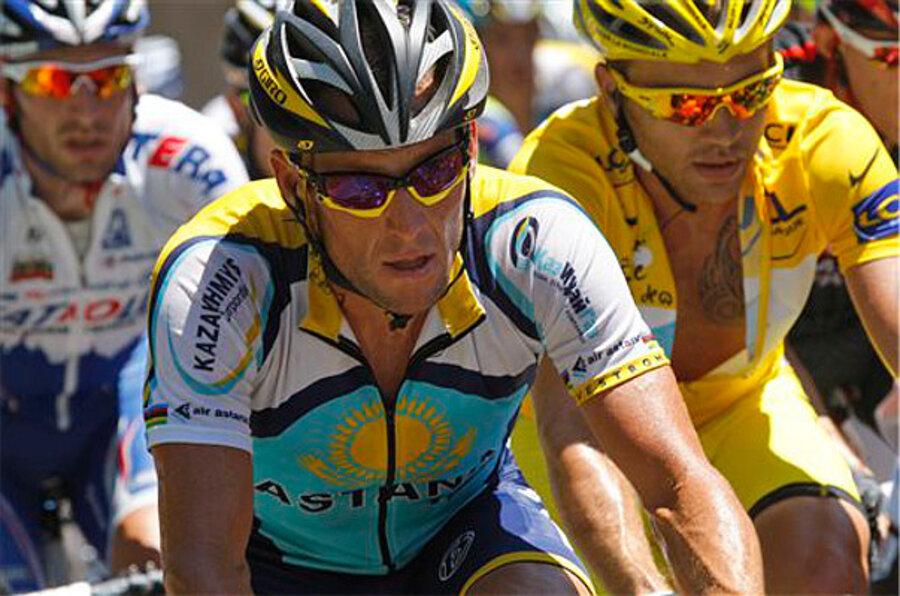 Lance Armstrong: Cycling officials covered up my doping - CSMonitor.com