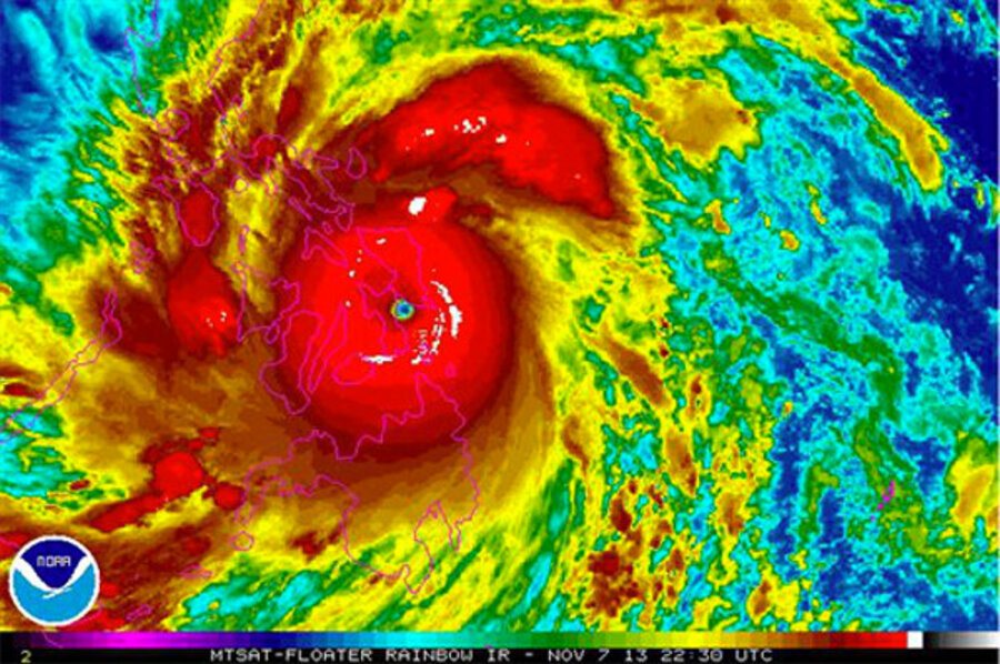 Philippines typhoon: Millions flee 'super-typhoon' Haiyan - CSMonitor.com