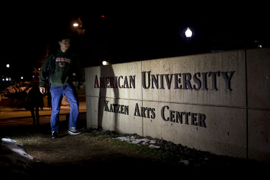 Lockdown lifted at American University - CSMonitor.com