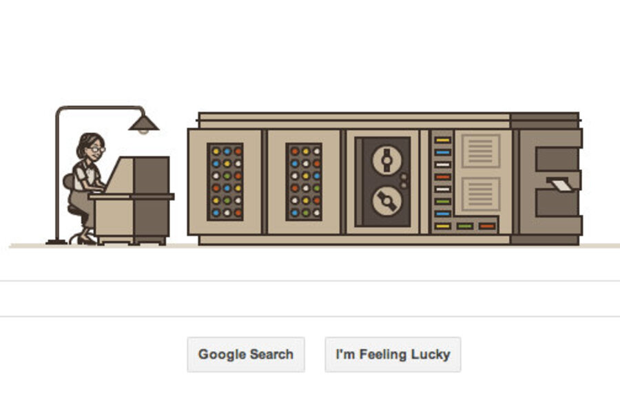 Google Doodle remembers computing pioneer Grace Hopper - CSMonitor.com