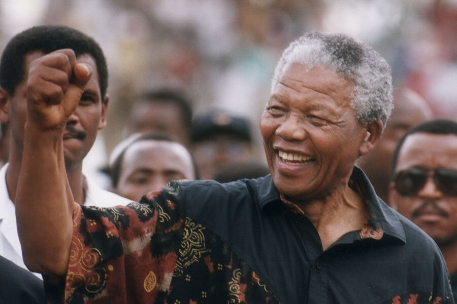 In the 1940s, Nelson Mandela joined a black political organization ...