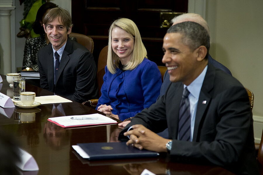 Obama meets with tech executives. How were they picked? - CSMonitor.com