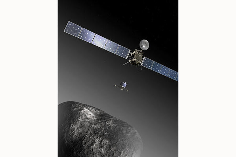 Deep-space comet hunter awakes from hibernation, just a bit behind ...